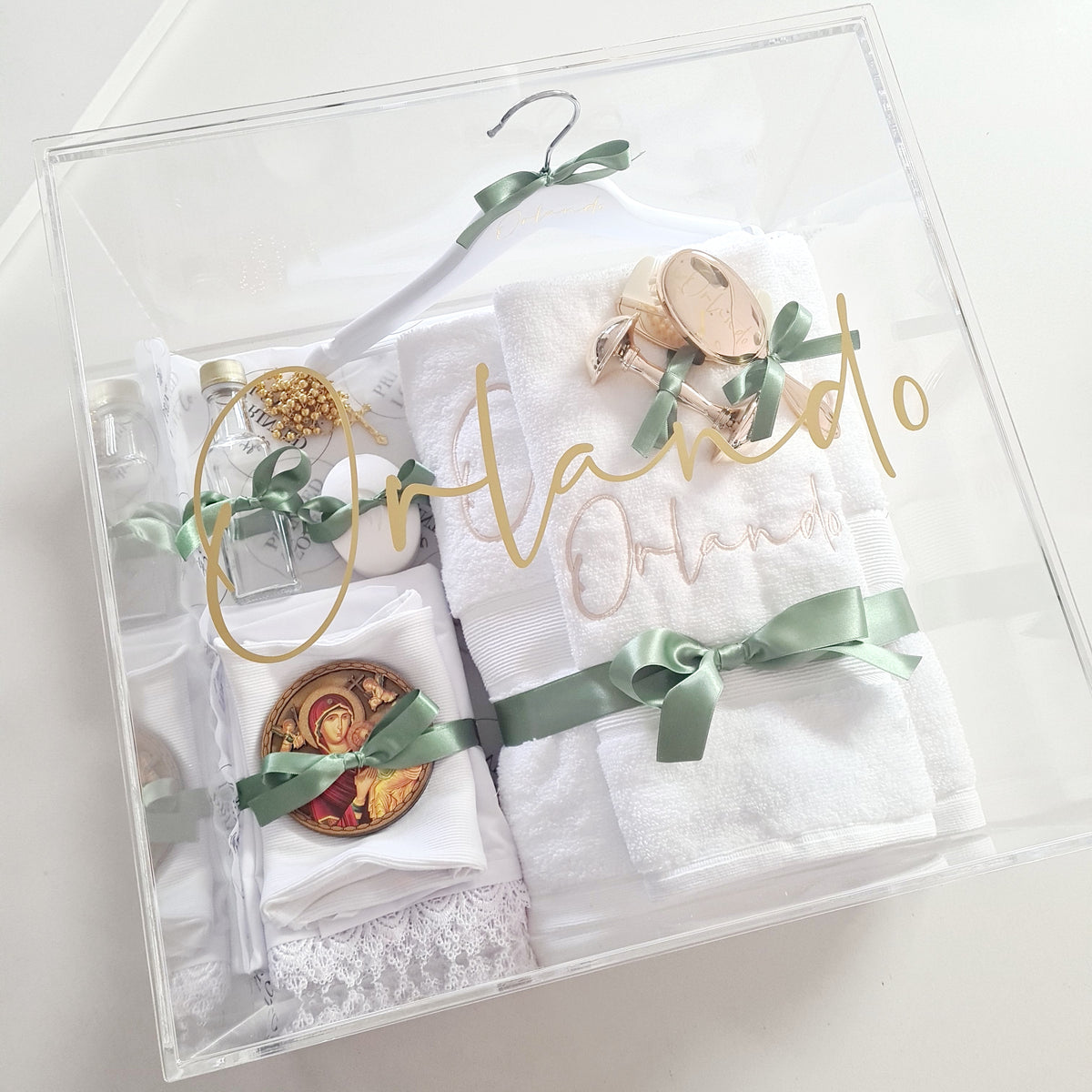 Premium Deluxe Orthodox Baptism Package – theprintedloveco