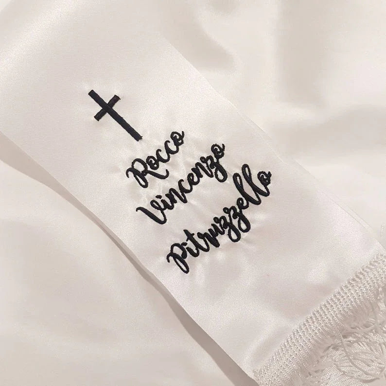 Baptism Stole/Sash - (Choose your colours) – theprintedloveco